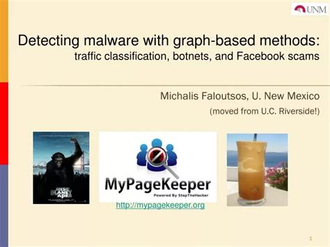 Ppt Detecting Malware With Graph Based Methods Traffic