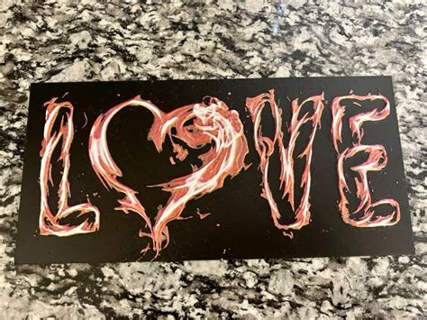 Love 3 Color Hueforge Print By Houston713texan Makerworld