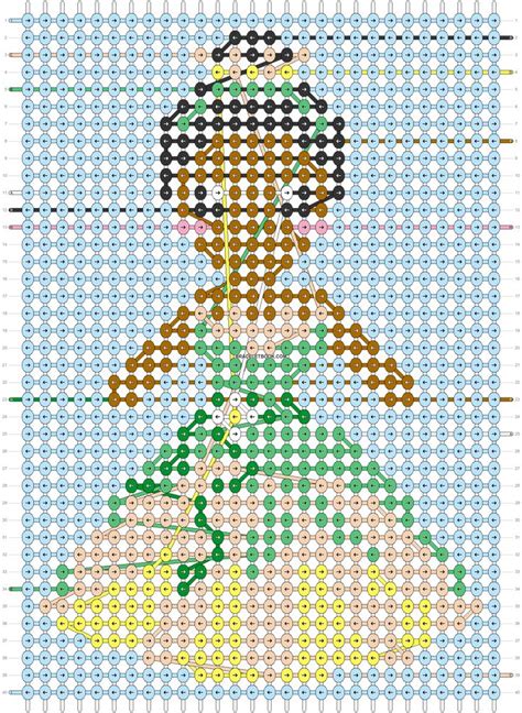 Alpha Pattern 56881 Friendship Bracelet Patterns Easy Alpha Patterns Pattern