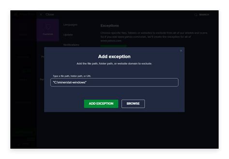 How To Whitelist Folder On Avast ⛑️ Minerstat Help