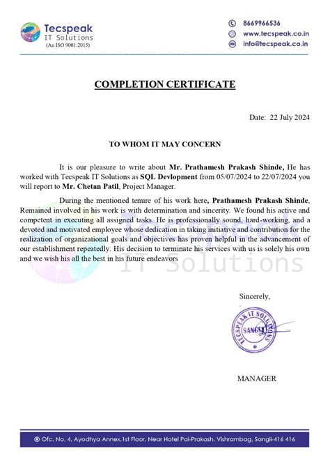 Prathamesh Shinde On Linkedin Sqldevelopment Growth Techjourney