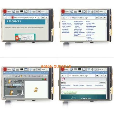 3 5 RPI Color Screen TFT LCD Display Support 3 B 3B Duinolk The Biggest Arduino Online