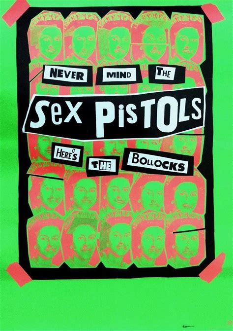 Sex Pistols Photo Archive January 1978 Sexpistols Usa Tour Poster From Warner Bros