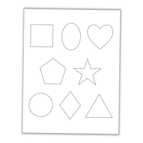 Free Printable Cutting Tracing Practice Worksheets The Craft At