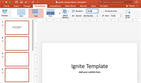 Ignite Powerpoint Template