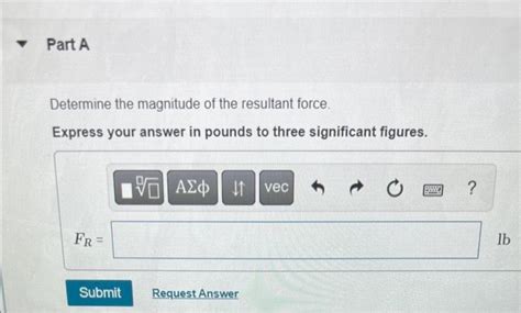 Solved Replace The Force System Acting On The Frame By An