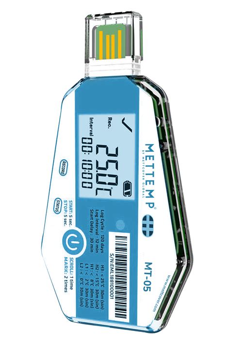 Temperature Data Loggers For Shipping Mettemp By Mettcover