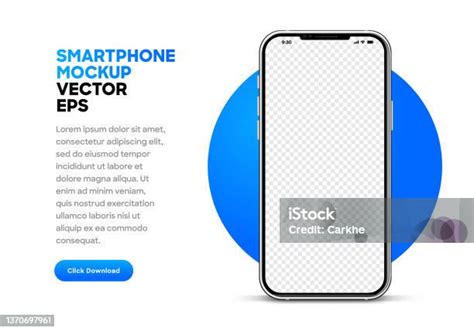 3d 고품질 벡터 모바일 모형 매우 현실적인 스마트 폰 프레젠테이션 템플릿에 대한 장치 Ui Ux 모형입니다 빈 화면 격리 템플릿과 휴대 전화 프레임 3d 등분 측정 그림