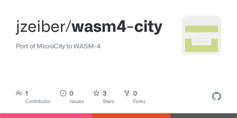 Github Jzeiberwasm4 City Port Of Microcity To Wasm 4