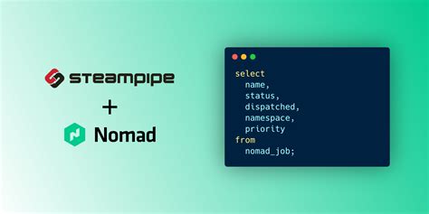 Github Turbot Steampipe Plugin Nomad Use Sql To Instantly Query