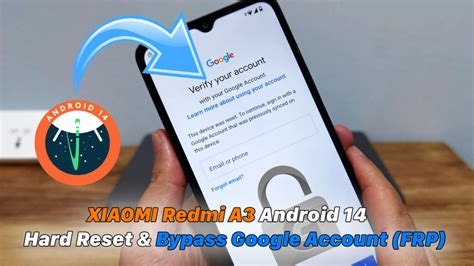 Xiaomi Redmi A Android Hard Reset Bypass Google Account FRP Lock ICTfix