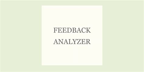 github adi kotkar feedback analyzer sentiment analysis and word