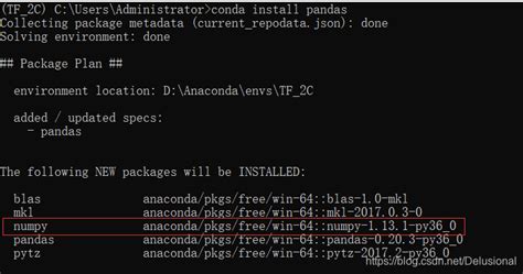 Tensorflow默认安装的numpy版本与其他第三方库安装的numpy导致的错误：importerror Remultiarray Failed To Import问题