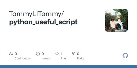 github tommylitommy python useful script