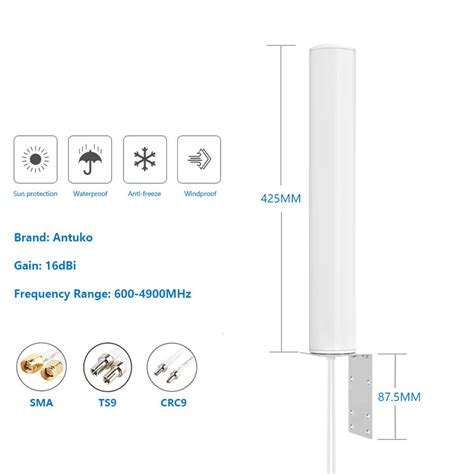 Buy Wholesale China New Antuko Wifi Antenna Long Range G Antenna Outdoor Communication Antenna