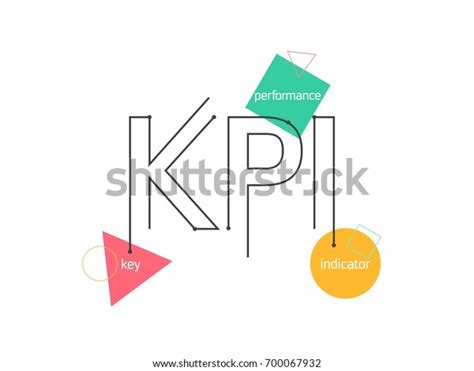 Kpi Key Performance Indicator Word Lettering Stock Vector Royalty Free 700067932 Shutterstock