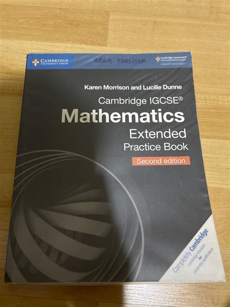 Cambridge Igcse Mathematics Extended Practice Book Hobbies And Toys Books And Magazines Textbooks