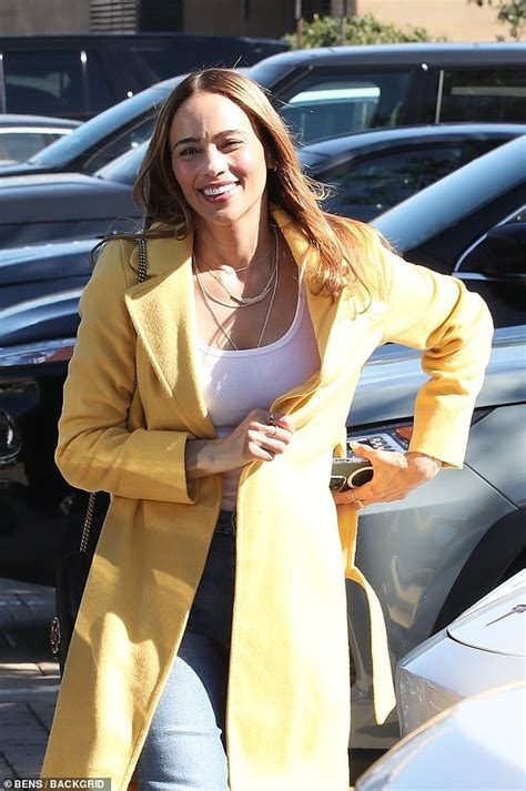 Paula Patton Flashes Beaming Smile As She Spends An Afternoon At Celeb Loved Soho House In