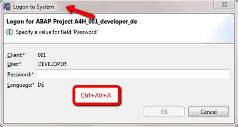 Sap Abap Central Using Keepass To Logon To A Abap Project In Abap In
