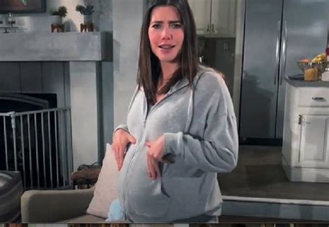 Is Steffy Pregnant Again In Real Life Brooks Novelia
