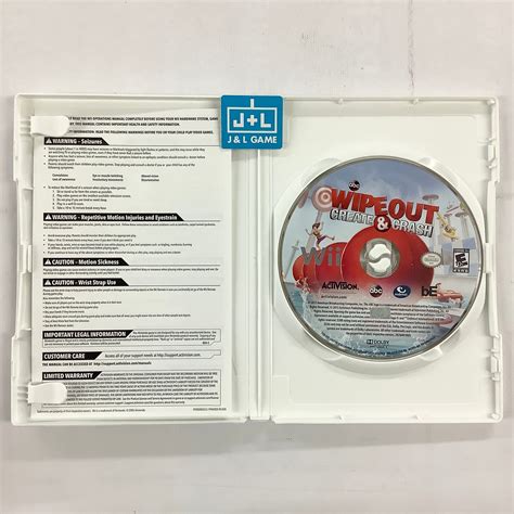 Wipeout Create And Crash Nintendo Wii Pre Owned Jandl Game