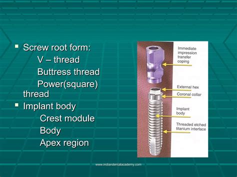 Evolution Classification And Components Of Implants4 Ppt