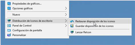 Reicon Restore Desktop Icon Layout Guardar Y Restaurar La Disposición De Los Iconos De Tu