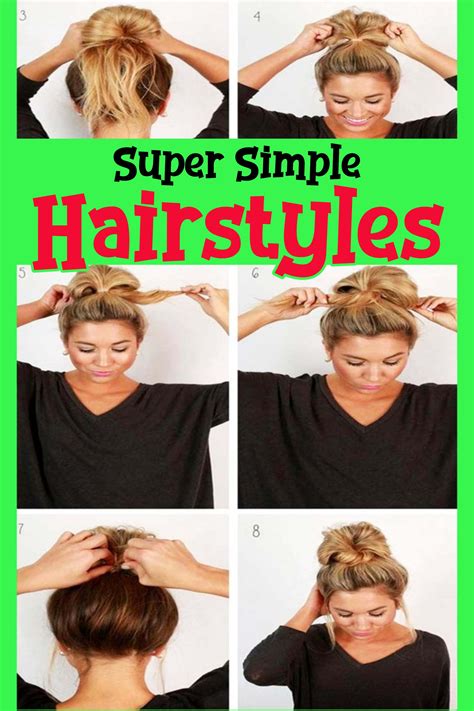 12 Amazing 4 Easy Lazy Hairstyles