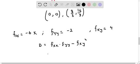 solved find the relative maximum and minimum values f x y 4 x y x 3 y 2