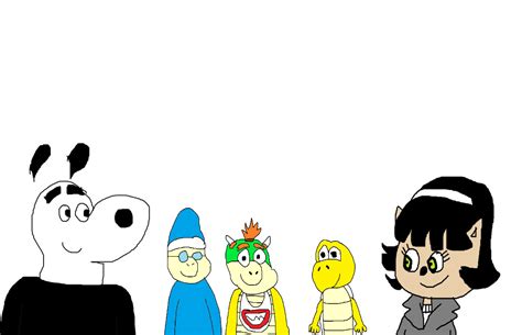Dudley And Kitty Saw Magikoopa Koopa And Bowser Jr By