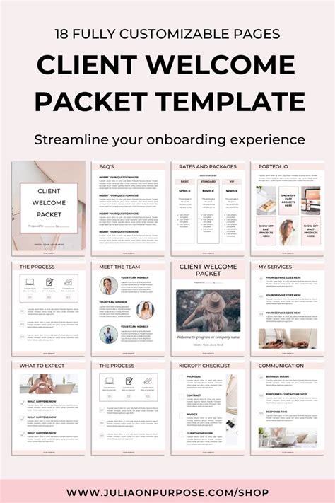 Virtual Assistant Welcome Packet Template Free Free Printable