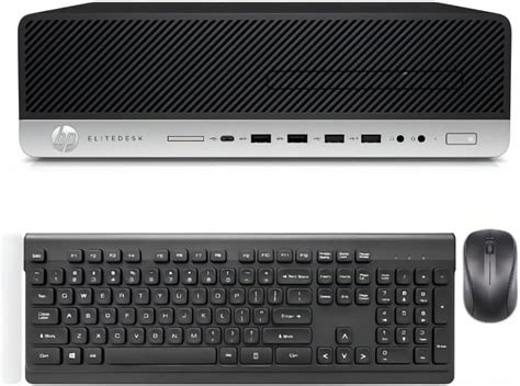 Amazon Com Hp Elitedesk G Sff Desktop Pc Intel Core I Ghz Gb Ddr Tb Ssd