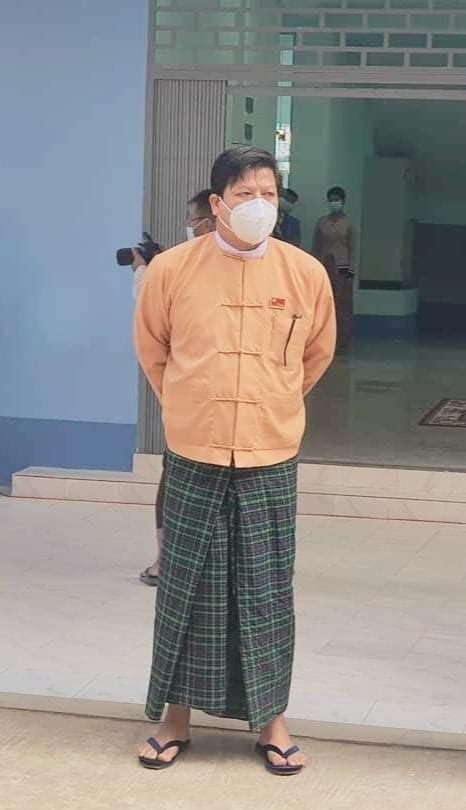 ရန်ကုန်တိုင်းလူမှုရေး၀န်ကြီး ဦးနိုင်ငံလင်း ထောင်ထဲတွင် ခြေထောက်ကျိုး၍ ဆေးကုသမှုခံယူ Bur