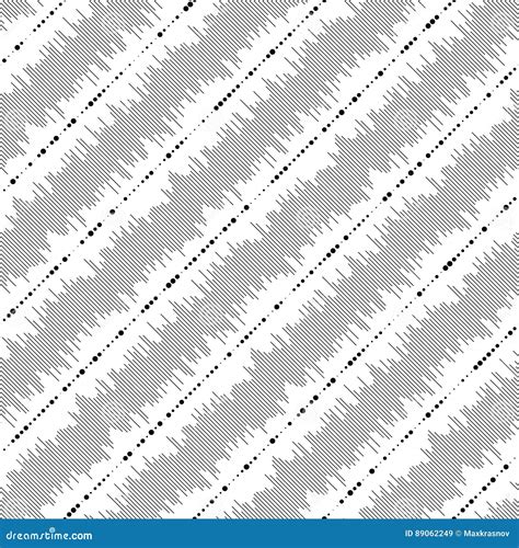 Seamless Stripe And Line Pattern Stock Vector Illustration Of Retro