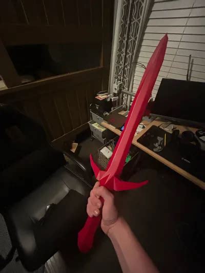 Linked Sword Remixed By Fryon Makerworld Download Free 3d Models