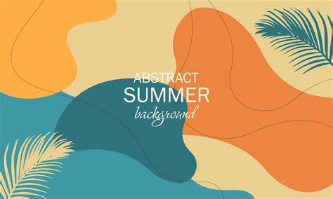 Summer Abstract Vectors And Illustrations For Free Download Freepik