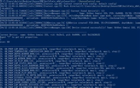 C Sample Device Control Orbbec Leading Provider Of Robotics And