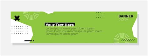 배너 디자인 템플릿 프리미엄 벡터