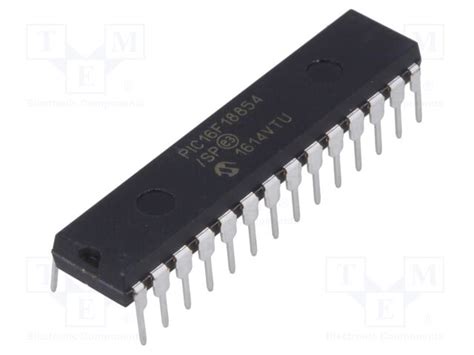 pic16f18854 i sp microchip technology ic microcontrolador pic 7kb