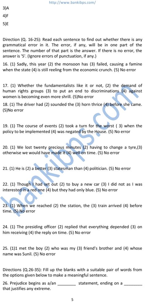 Bank Question Papers Solved