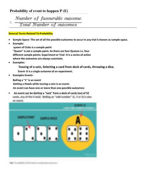 SOLUTION Basic Probability Notes Studypool