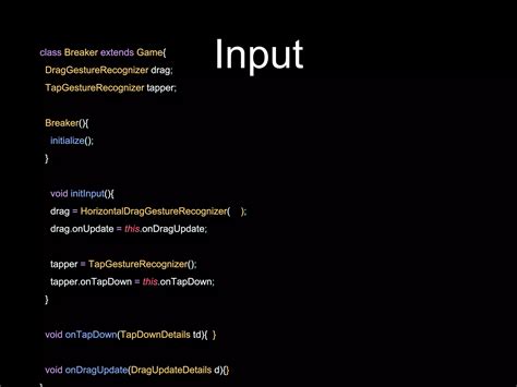 Flutter Game Development Ppt