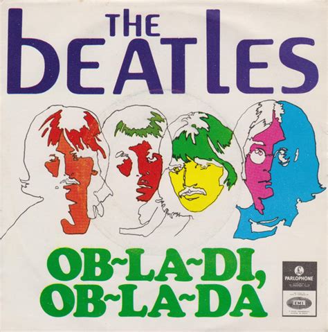 The Beatles Ob La Di Ob La Da Vinyl 7 45 Rpm Ep 1969