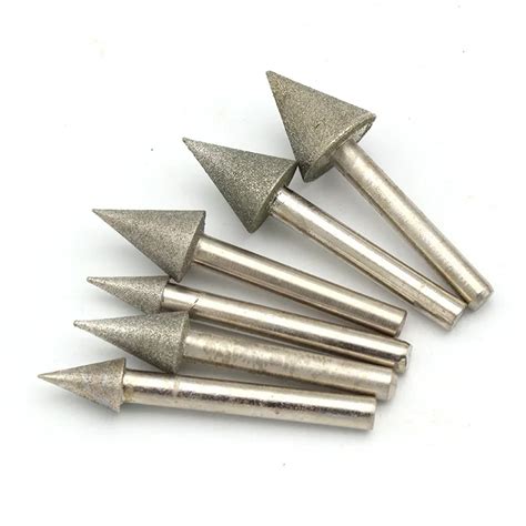 우산 다이아몬드 그라인딩 헤드 3mm 5 개 보석 드릴 비트 금속 돌 옥 조각 조각 도구보석 도구 And 장비 Aliexpress