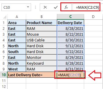 Excel Max Function Uncover Maximum Values Free Online Tutorial Library