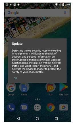 Pop Up Android Adware Uses Social Engineering To Resist Deletion The Register