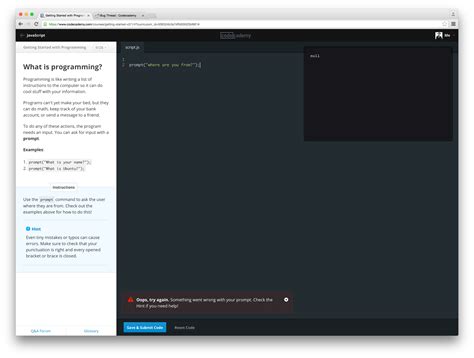 Bug Thread Rcodecademy