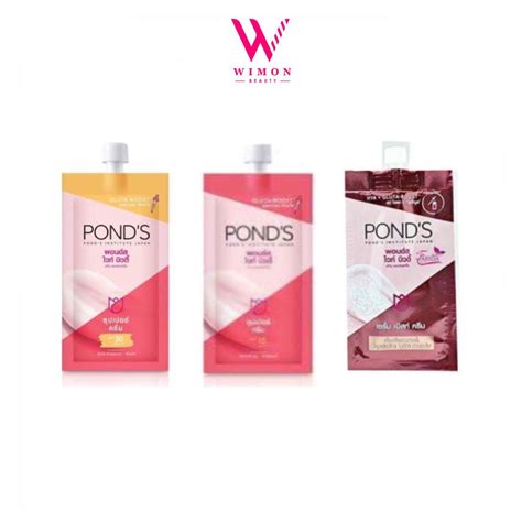 แบบซอง 7 กรัม Ponds White Beauty Skin Perfecting พอนด์ส ไวท์ บิวตี้ สกิน เพอร์เฟคติ้ง Shopee