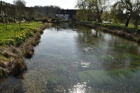 River Test © N Chadwick Geograph Britain And Ireland
