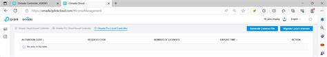 Omada Pro License Configuration Guide For Local Controller Omada Network Support